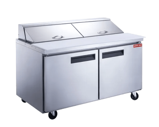 Mega Top Prep Table NewAir NPT-060-MSA | Rodway Supply